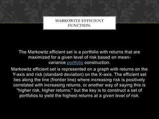 Security analysis and portfolio management | PPTX