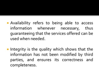 Security and Control Issues in Information System | PPTX