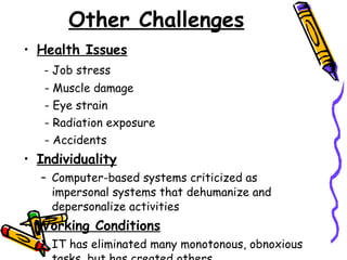 Security And Ethical Challenges Of Infornation Technology | PPT