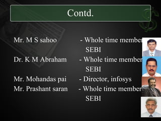 Security And Exchange Board (SEBI) | PPT