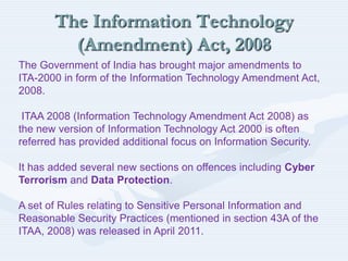 CYBER Crime Cyber Security Cyber Law INDIA | PPT