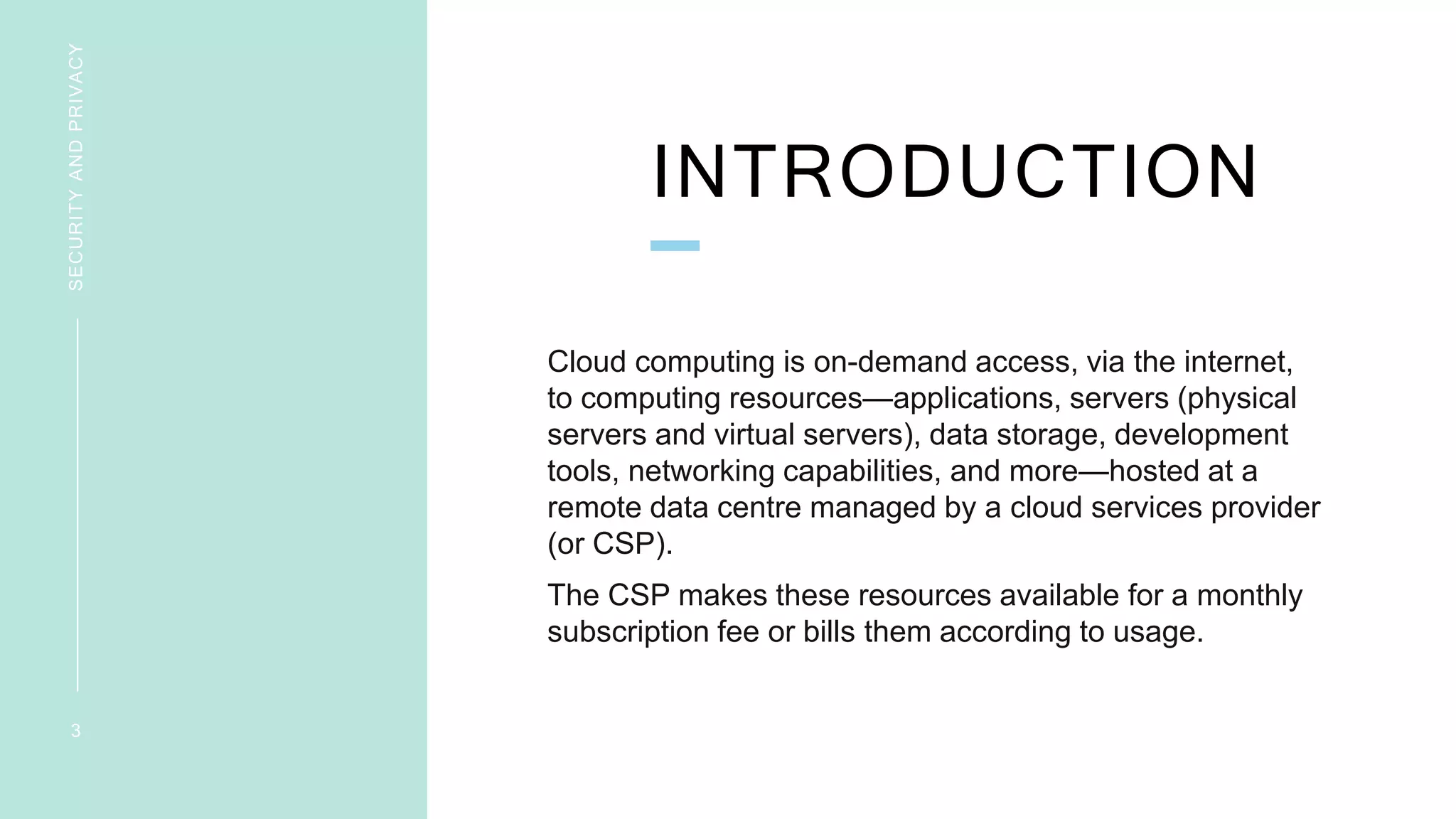 Security And Privacy In Cloud Computingpptx
