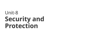 Security Environment, Design Principles Of Security | PPTX