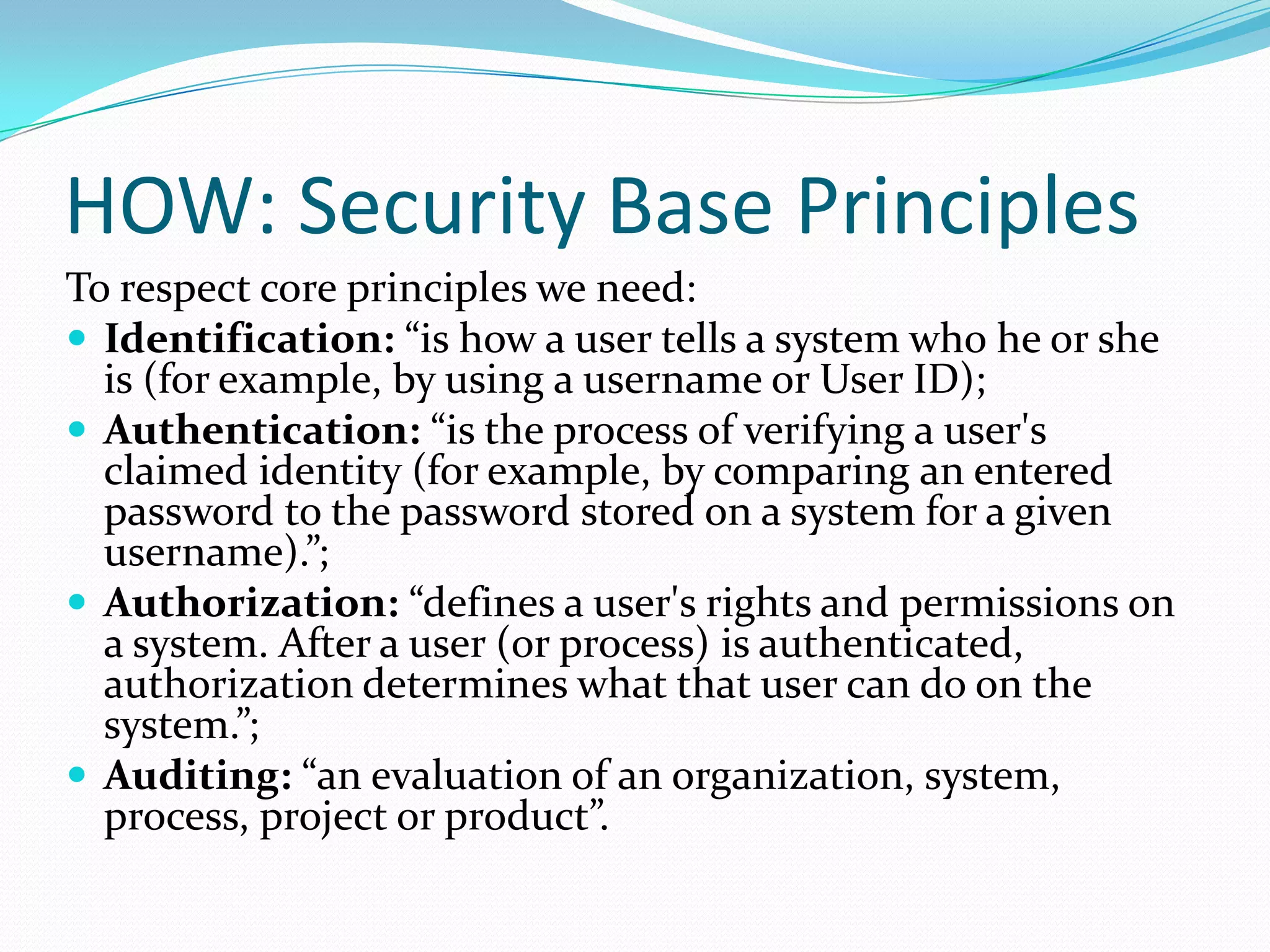 Information Security and the SDLC | PPTX