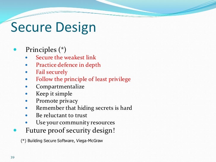 Information Security And The Sdlc