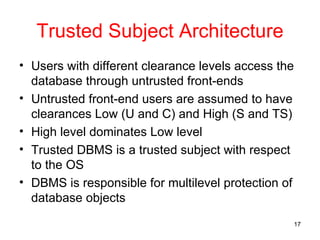 Security architecture | PPT