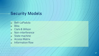 Security Architecture and Design - CISSP | PPTX