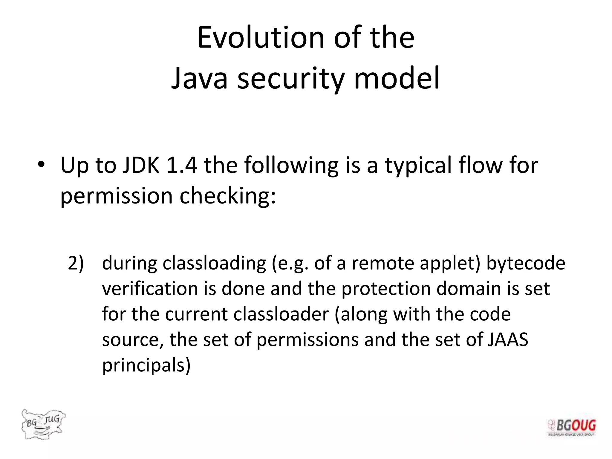 Security Architecture of the Java Platform (BG OUG, Plovdiv, 13.06.2015 ...