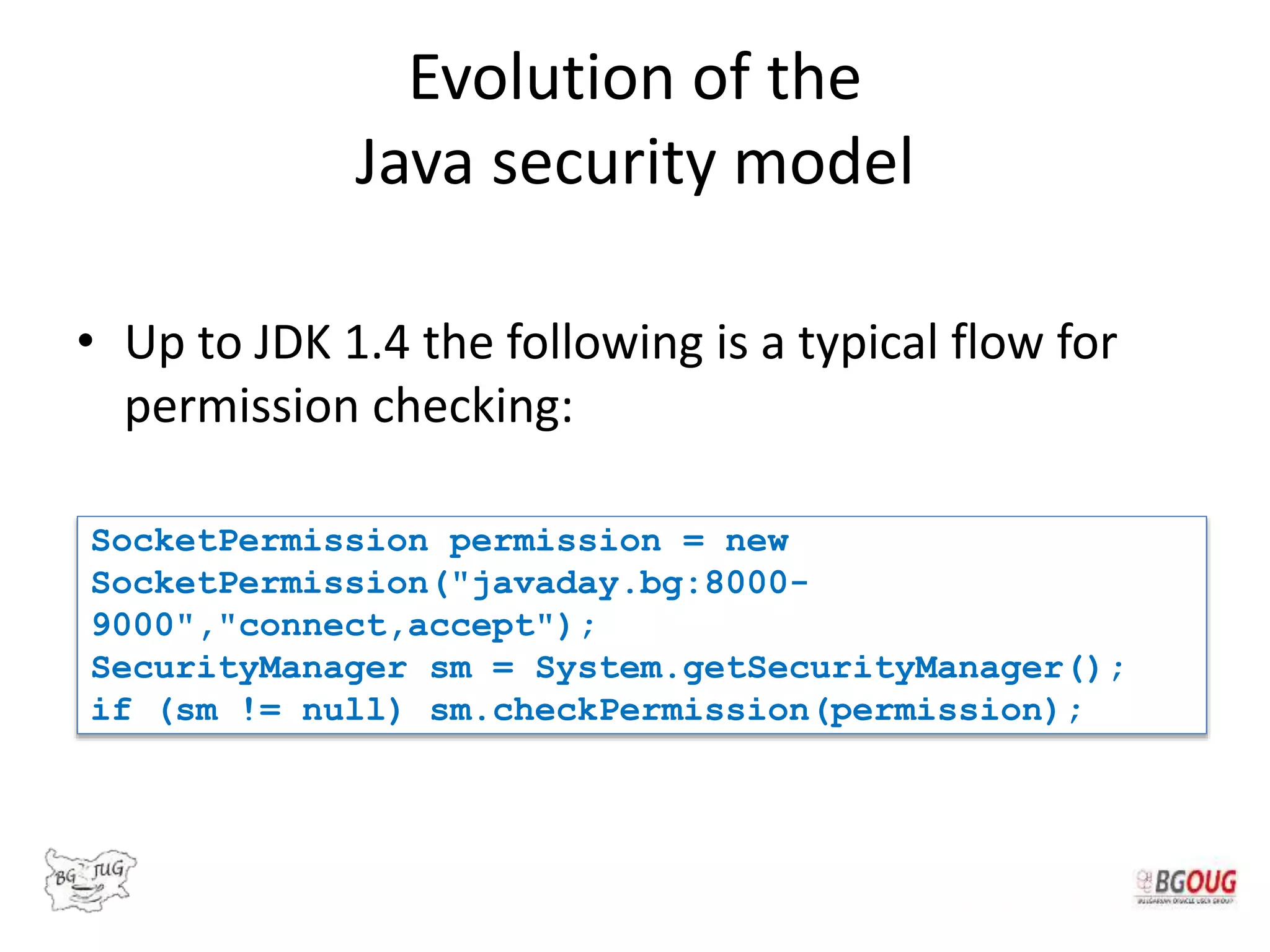 Security Architecture of the Java Platform (BG OUG, Plovdiv, 13.06.2015 ...