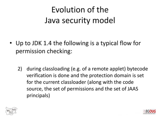 Security Architecture of the Java Platform (BG OUG, Plovdiv, 13.06.2015 ...