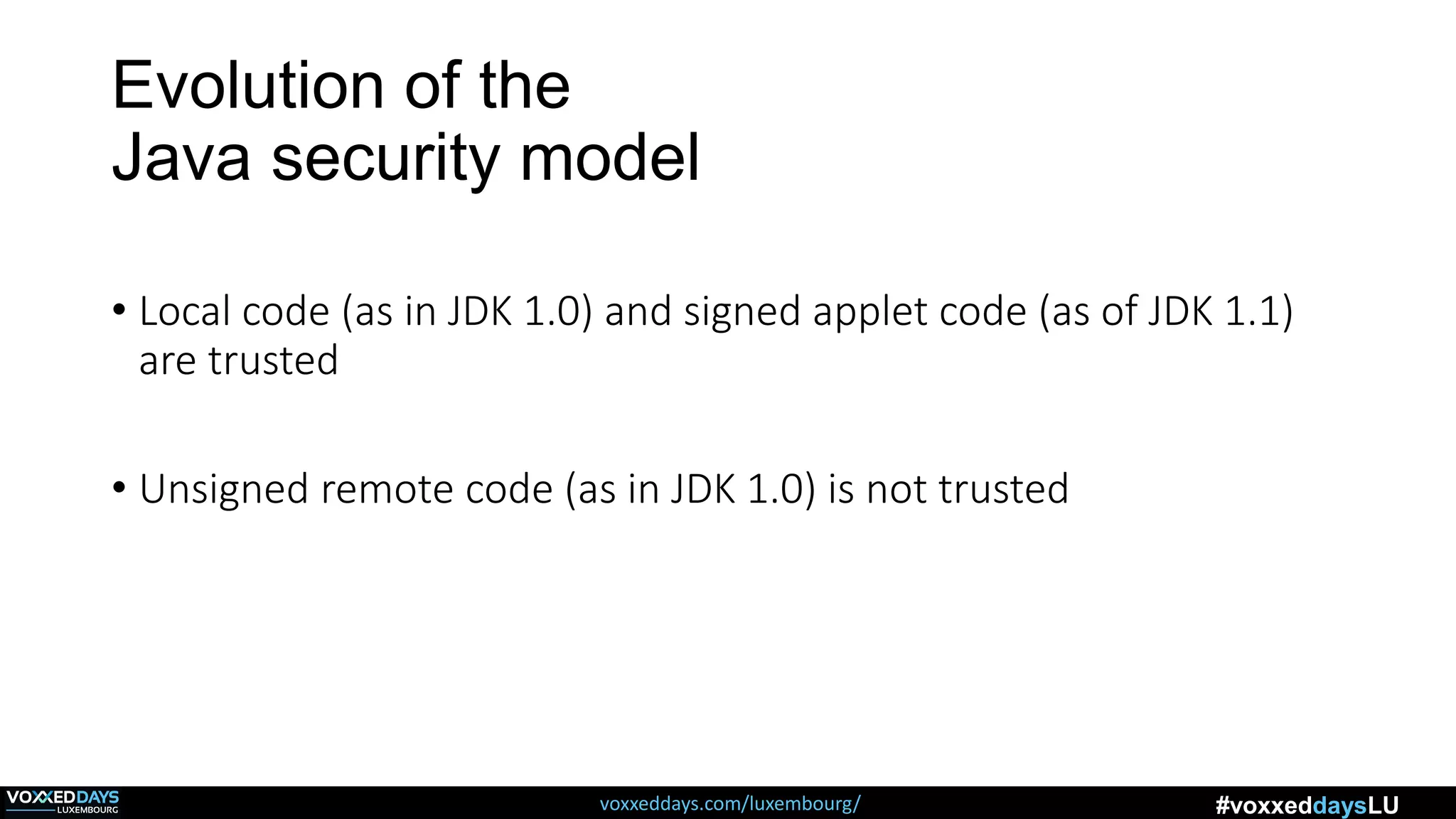 Security Architecture of the Java platform | PPTX