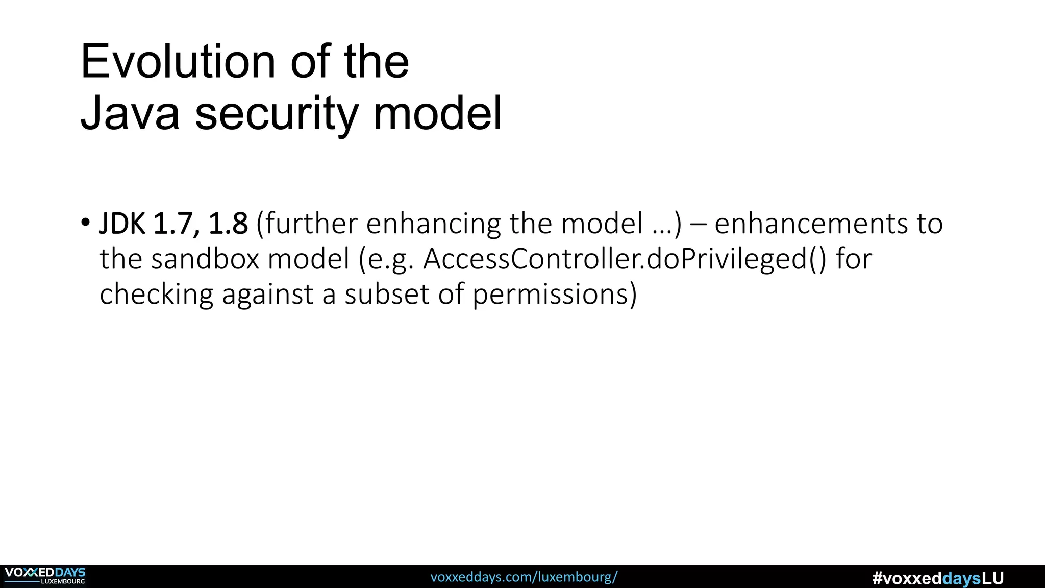 Security Architecture of the Java platform | PPTX