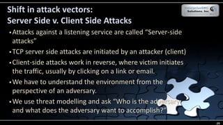 Security assessment isaca sv presentation jan 2016 | PPT