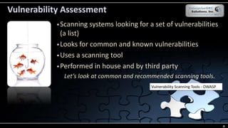 Security assessment isaca sv presentation jan 2016 | PPT