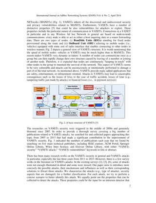 Security attacks and solutions in vehicular ad hoc networks a survey ...