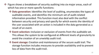 Security auditing architecture | PPTX