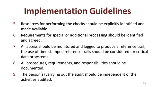 Security auditing architecture | PPTX | Databases | Computer Software ...