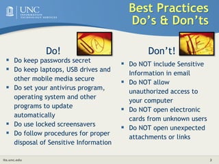 Security Awareness 9 10 09 V4 Best Prac | PPTX | Internet Safety ...