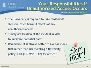 Security Awareness 9 10 09 V4 Web Browser | PPTX | Computing ...