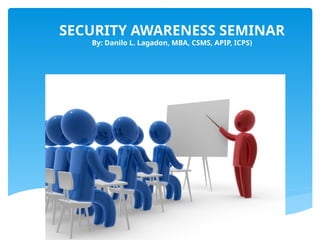 Security Awareness training for employee | PPTX