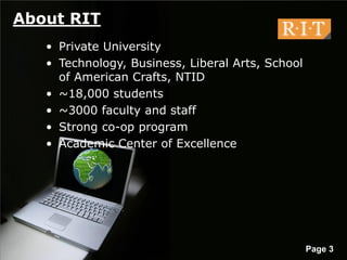 Security Awareness at RIT 2012-2013 | PDF