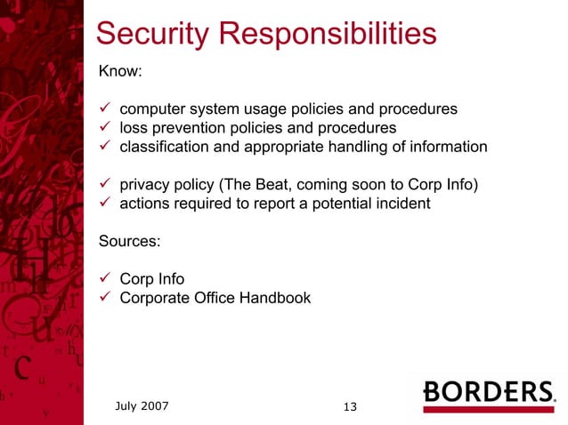 Security Awareness Training | PDF | Information and Network Security ...