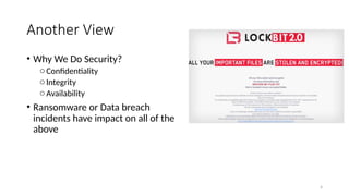 The ABC's and Importance of Cyber Security | PPTX