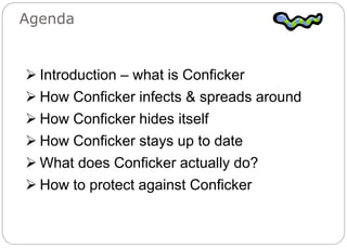 Know Your Worm (Conficker) | PPTX