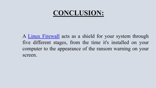 Security Benefits of Firewall Protection | PPTX | Internet | Computing