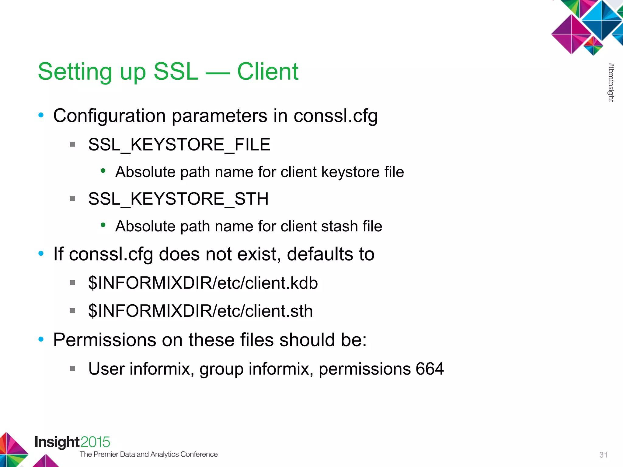 Security Best Practices For Informix Ppt