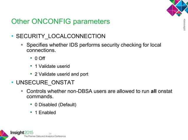 Security Best Practices For Informix Ppt