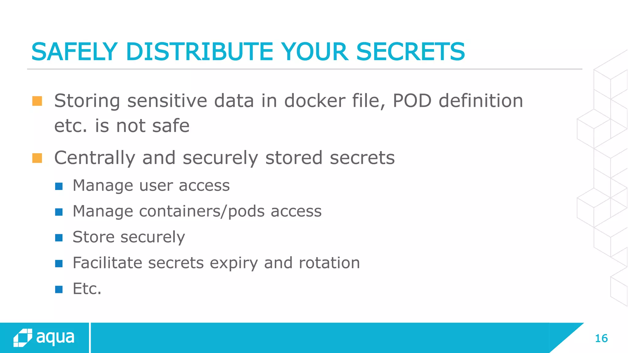 Security Best Practices For Kubernetes Deployment Ppt