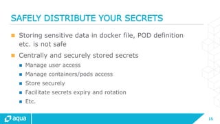 Security best practices for kubernetes deployment | PPT