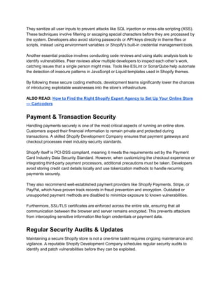 Security Best Practices_ How Shopify Development Companies Safeguard ...