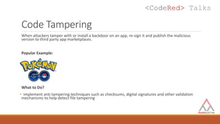 Mobile App Security - Best Practices | PPT