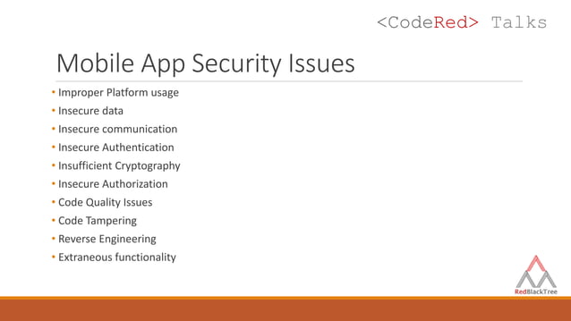 Mobile App Security - Best Practices | PPT
