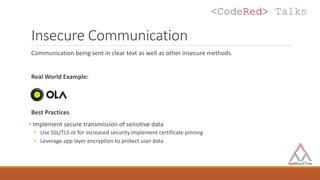 Mobile App Security - Best Practices | PPT