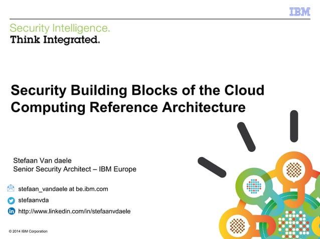 Security Building Blocks of the IBM Cloud Computing Reference Architecture | PPT