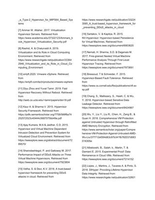 Security challenges for adoption of virtualization for effective e governance | PDF