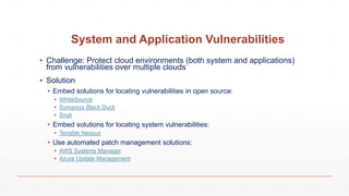 Security challenges in a multi cloud environment | PPT
