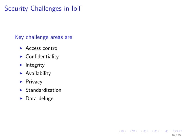 Security challenges in IoT | PDF