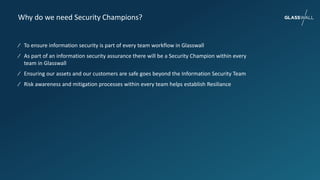 Security Champions Programme | PPTX