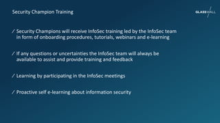Security Champions Programme | PPTX