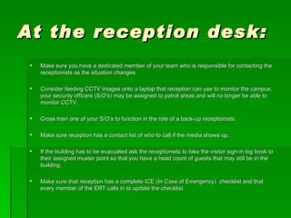 Security Checklist | PPT