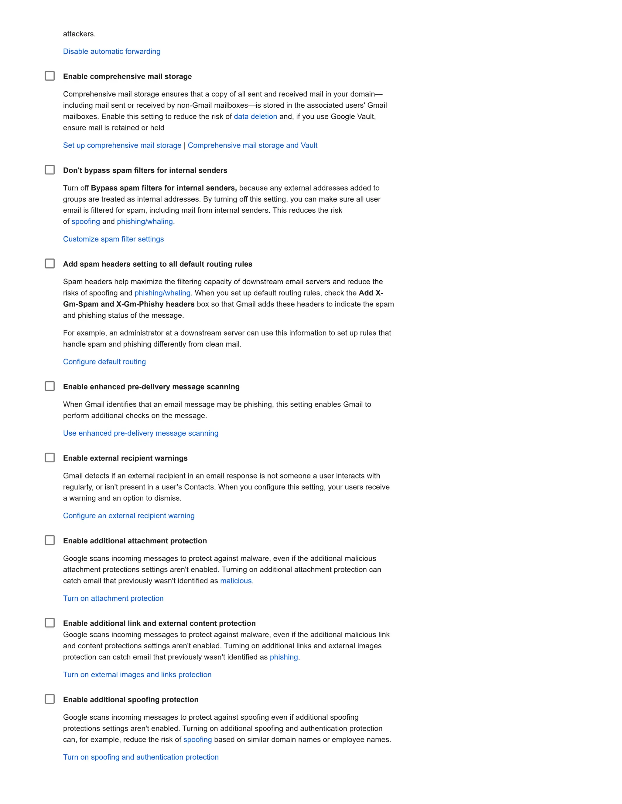 Security checklist - Google Workspace.pdf