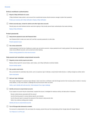 Security checklist - Google Workspace.pdf