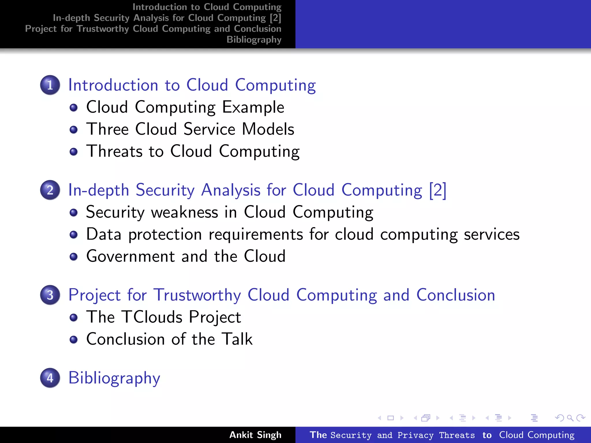 The Security and Privacy Threats to Cloud Computing | PPT