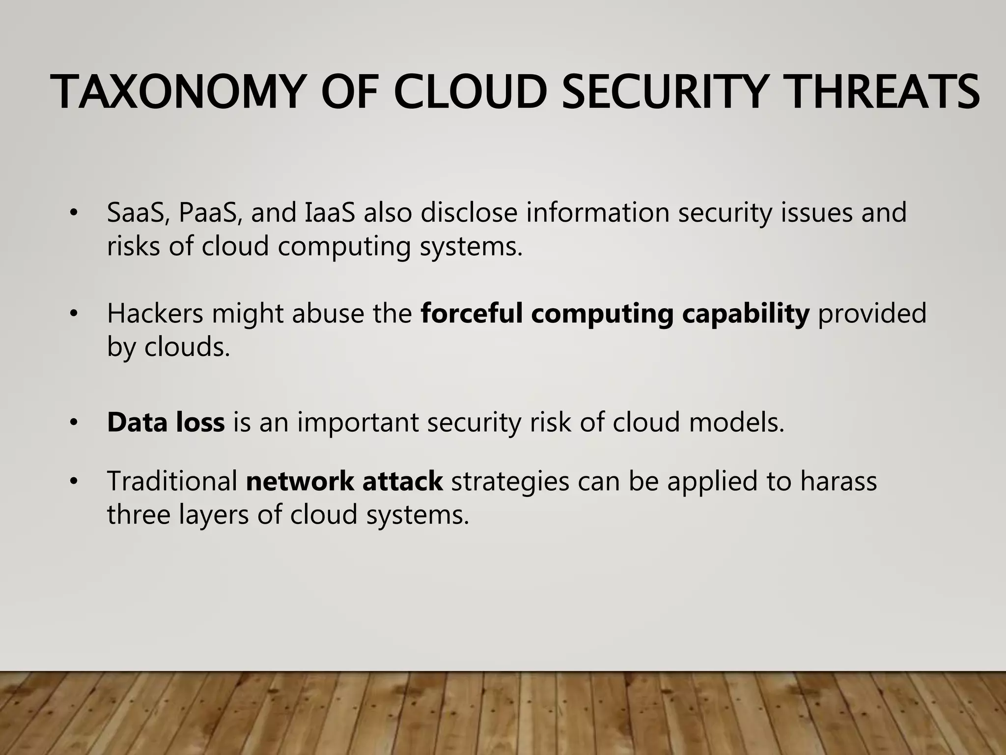 Security On Cloud Computing Ppt Free Download