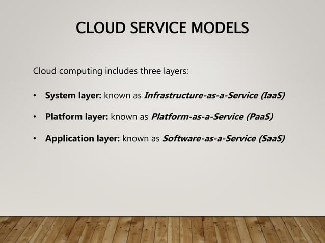 Security On Cloud Computing Ppt