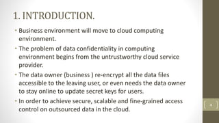 Security cloudcomputing presentation_encryption_1 | PPT